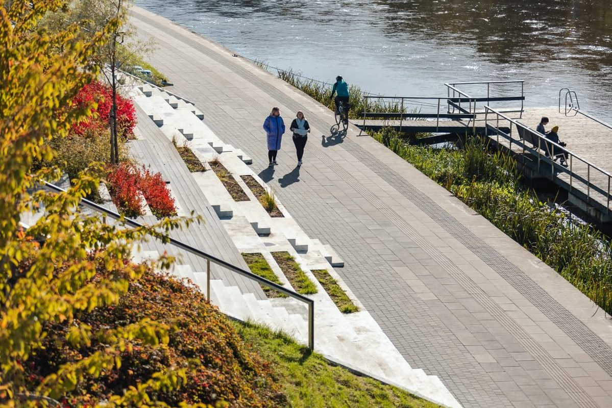 Vilniečiams po rekonstrukcijos atverta dalis kairiosios Neries ...